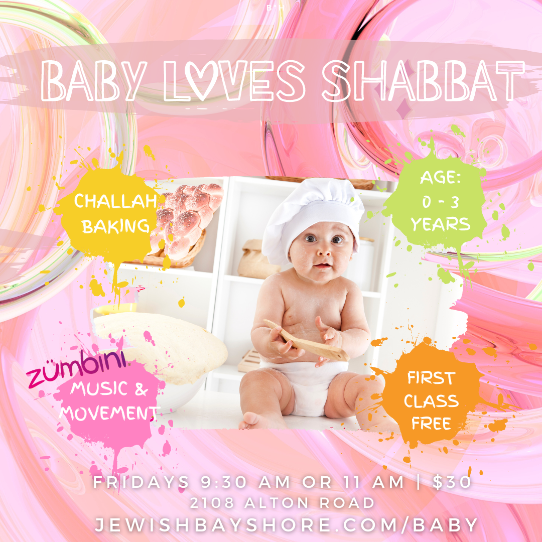 Baby Loves Shabbat | www.jewishbayshore.com